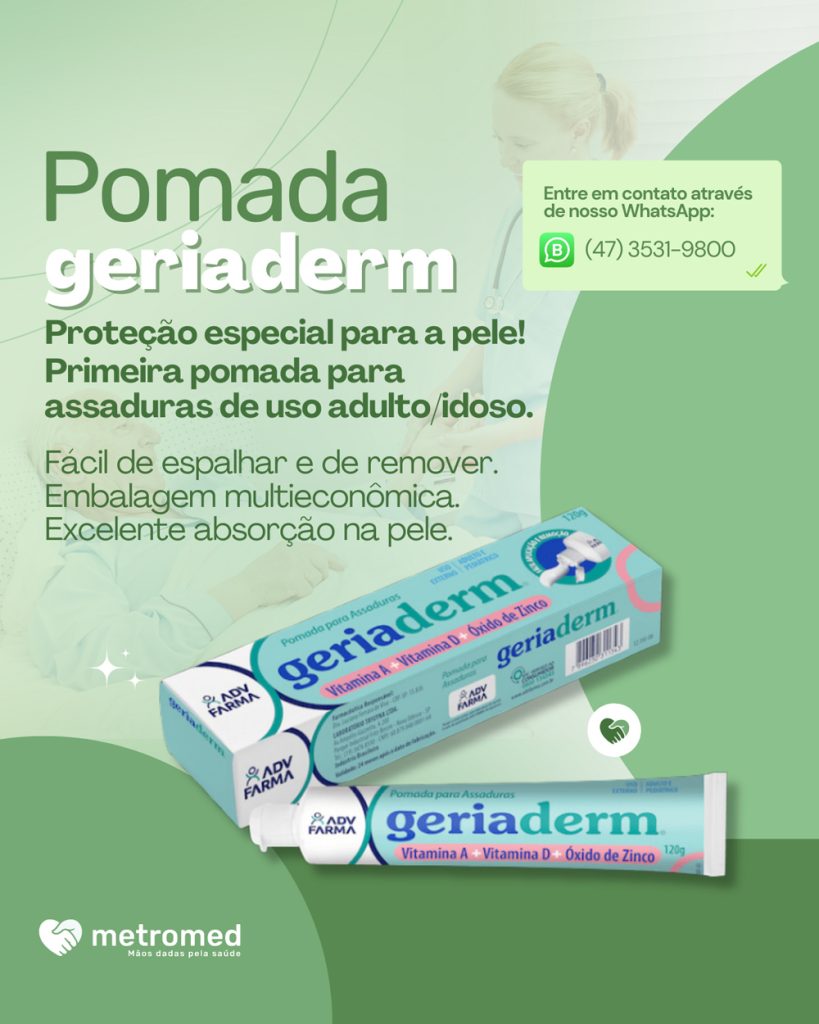 Pomada – Metromed – Mãos dadas pela saúde